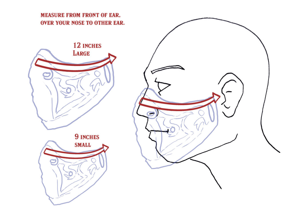 Sizing for your Mask Armor - Aradani
